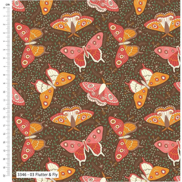 Butterfly Dreams, Flutter and Fly, Alexandra Holt - Sunnyside Fabrics UK