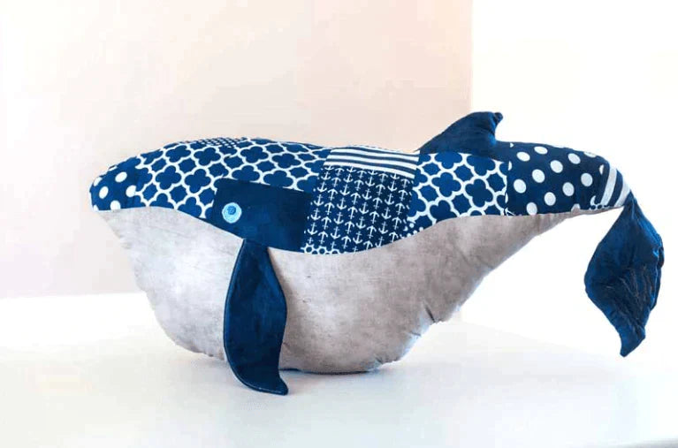 Wesley the Whale Free Pattern from Riley Blake - Sunnyside Fabrics UK