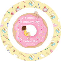 Yummy Scrummy Day, Belle and Boo Fabrics - Sunnyside Fabrics UK