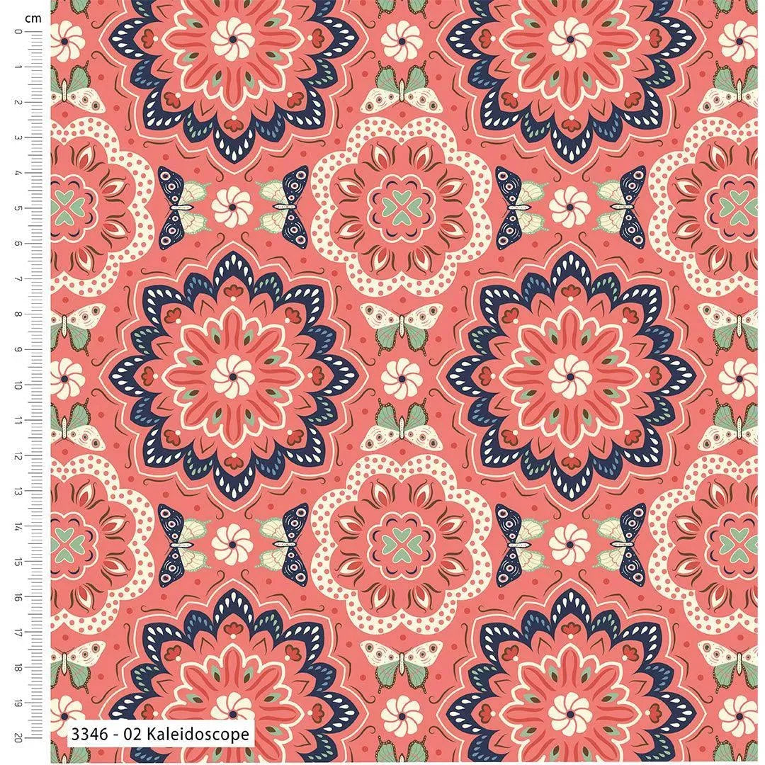 Butterfly Dreams, Kaleidoscope, Alexandra Holt - Sunnyside Fabrics UK