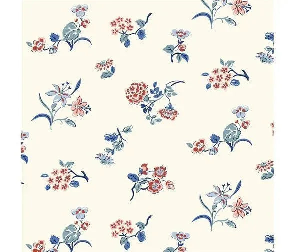 Liberty Quilting Cotton Fabric, Tumbling Posies, Arthurs Garden ...