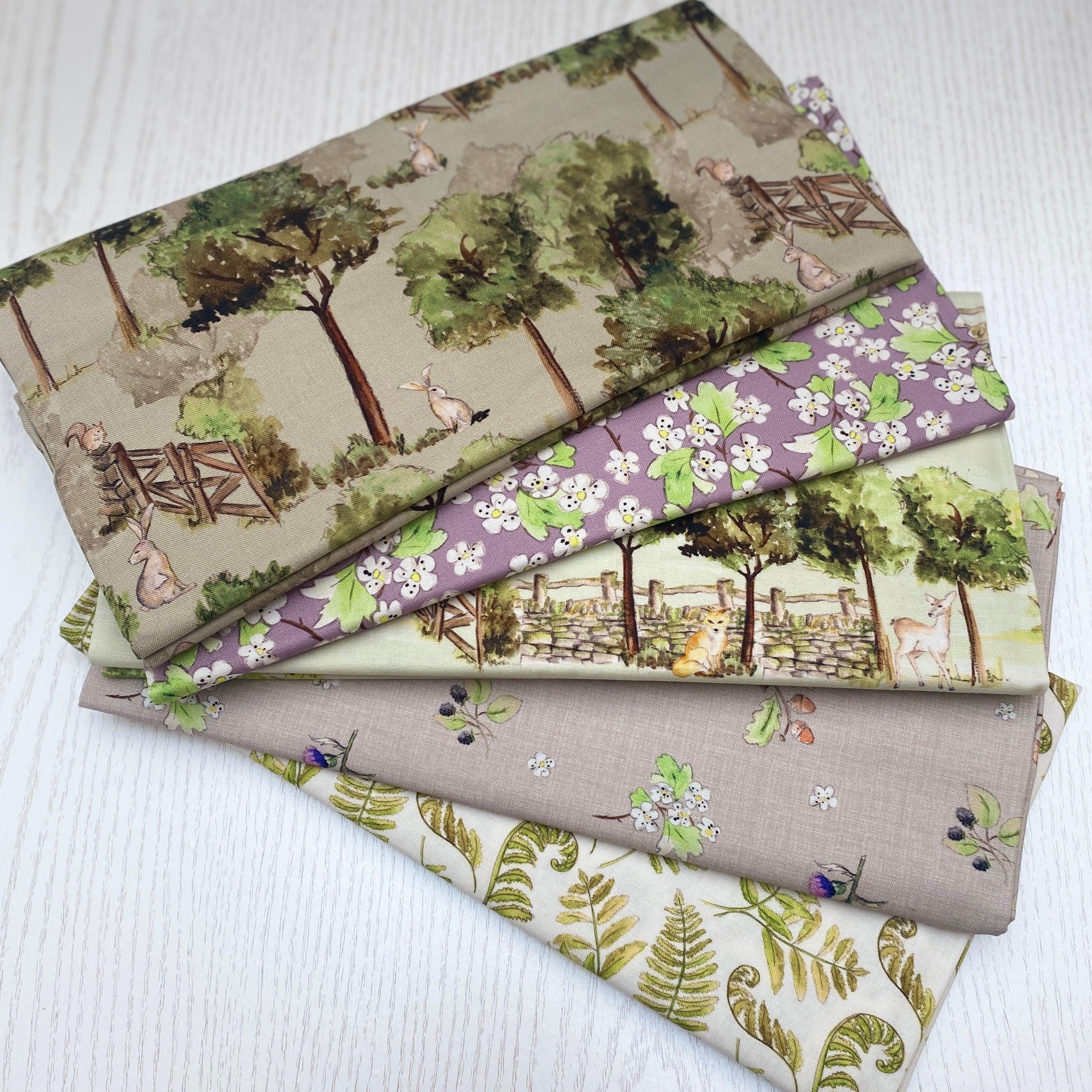 Debbie Shore A Country Walk, Cotton Fabrics | Sunnyside Fabrics UK ...