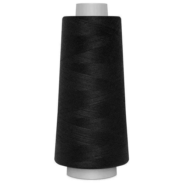 Black Toldi Lock Overlocking Thread - Sunnyside Fabrics UK