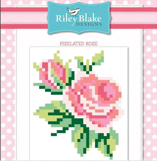 Free Pixelated Rose Quilt Pattern From Riley Blake | Sunnyside Fabrics ...
