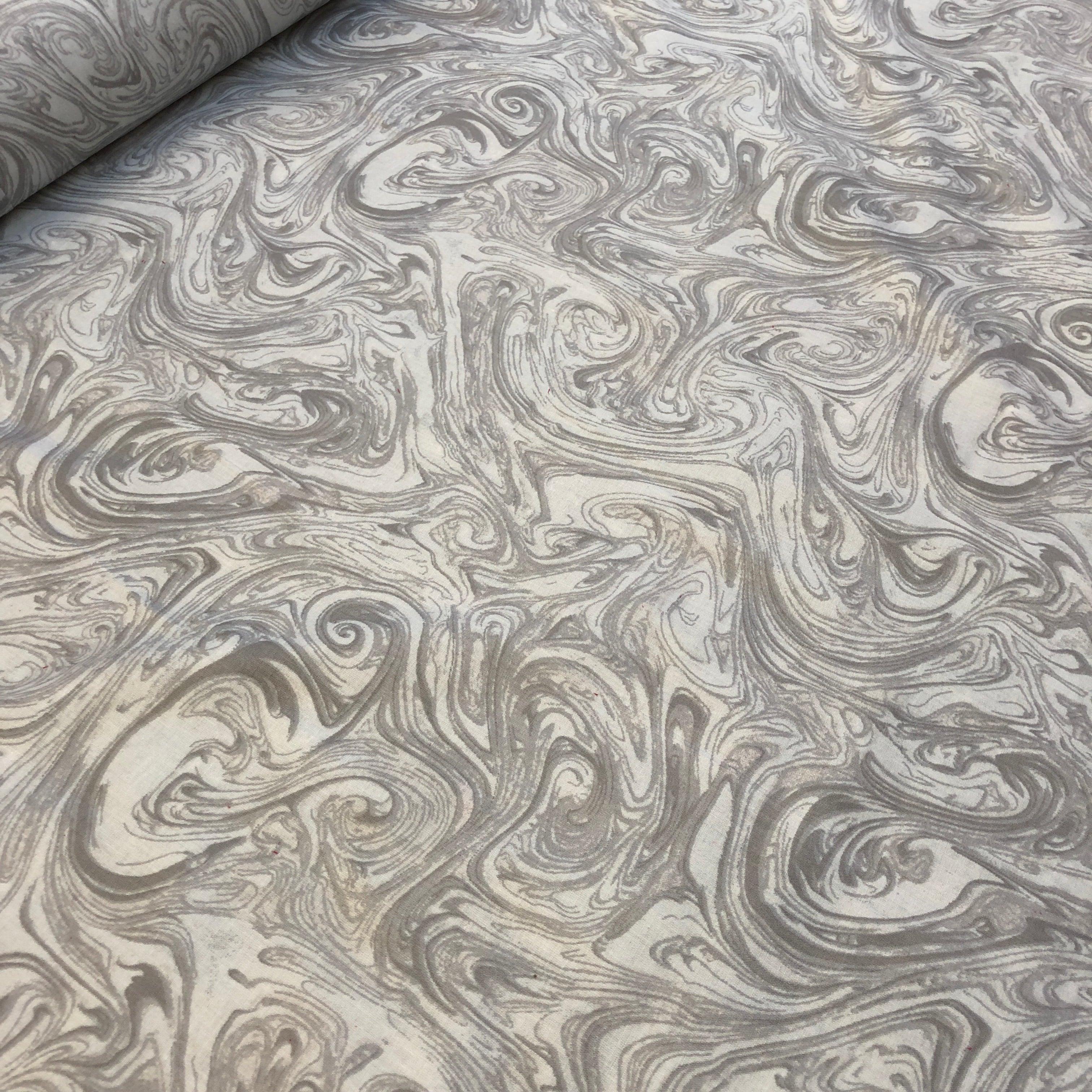 Grey Marbled Quilt Backing Fabric | Sunnyside Fabrics UK - Sunnyside ...
