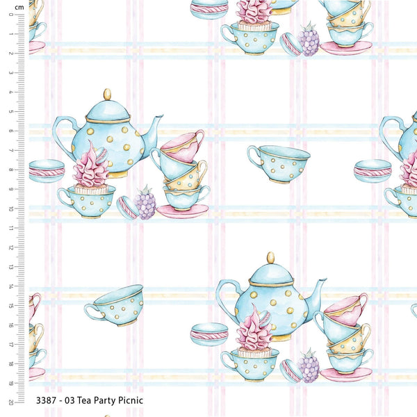 Craft Cotton Company, Sweet Temptations, Tea Party, Cotton Fabrics ...