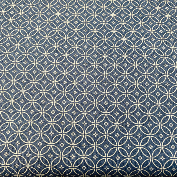 Craft Cotton Company, Tamara Tile Blue, Cotton Fabric - Sunnyside ...